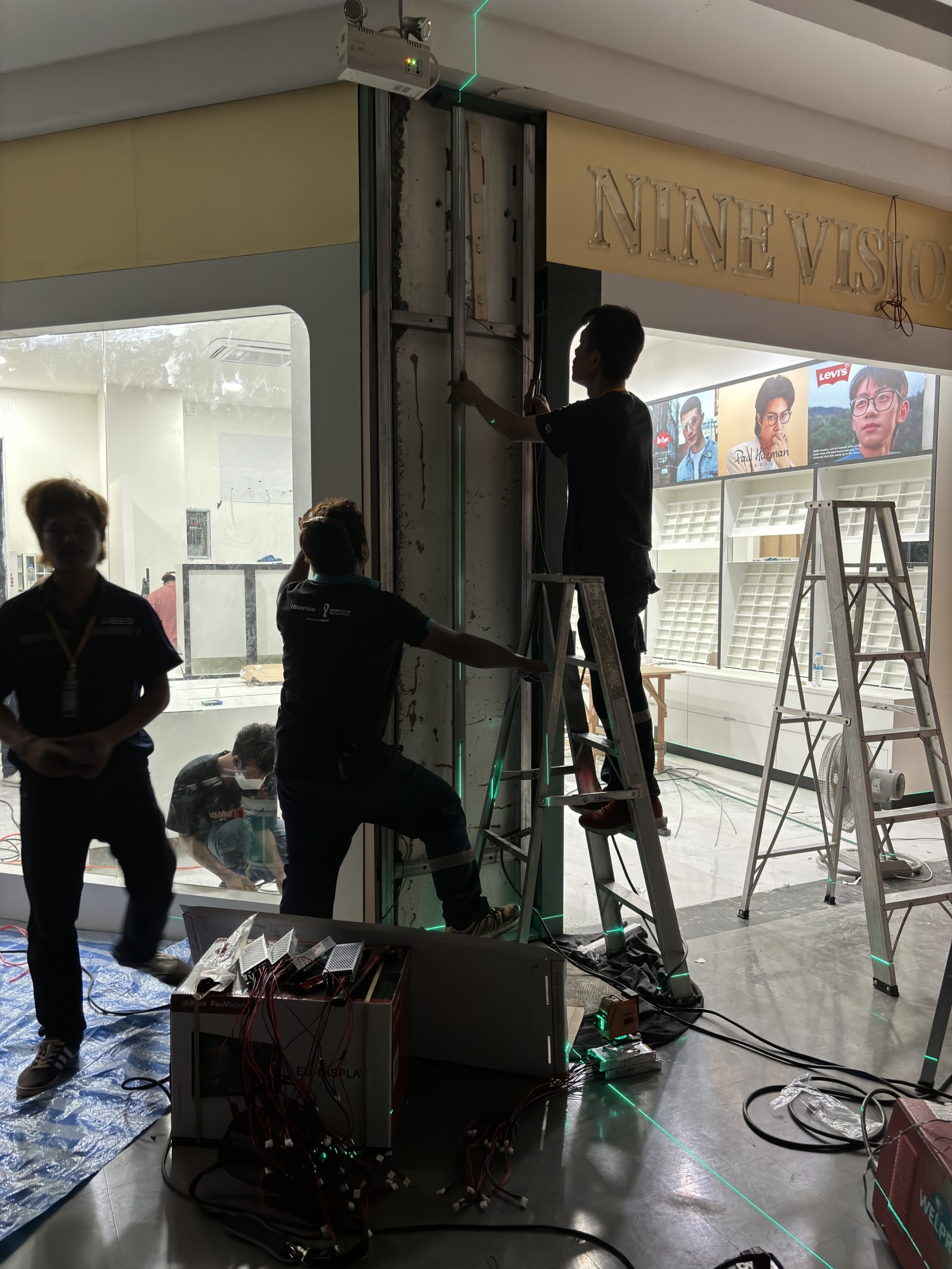 Signage Store | รายละเอียดงานติดตั้ง